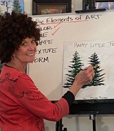 Beth Zink Art - Vibrant Contemporary Cactus Floral & Landscape Paintings